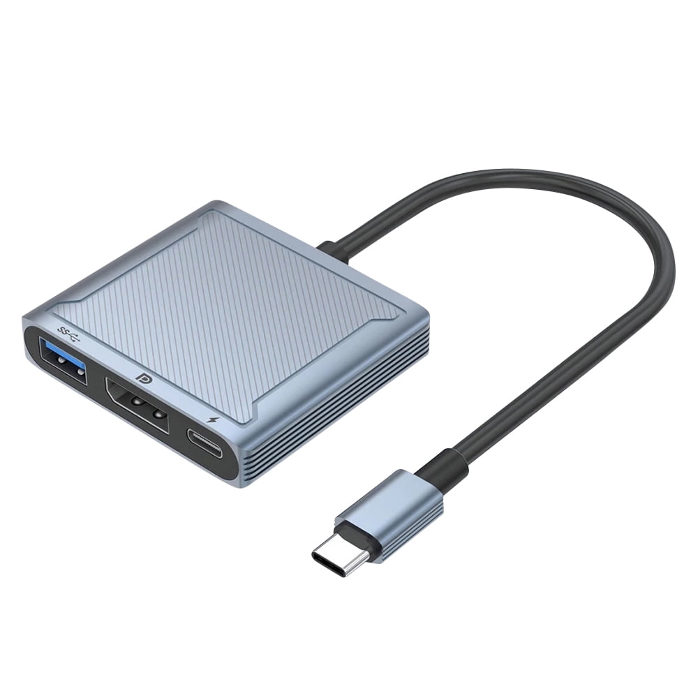 USB C To DisplayPort 1.4 Dock 8K 3-In-1 Type C To DP 1.4 Cable with PD ...