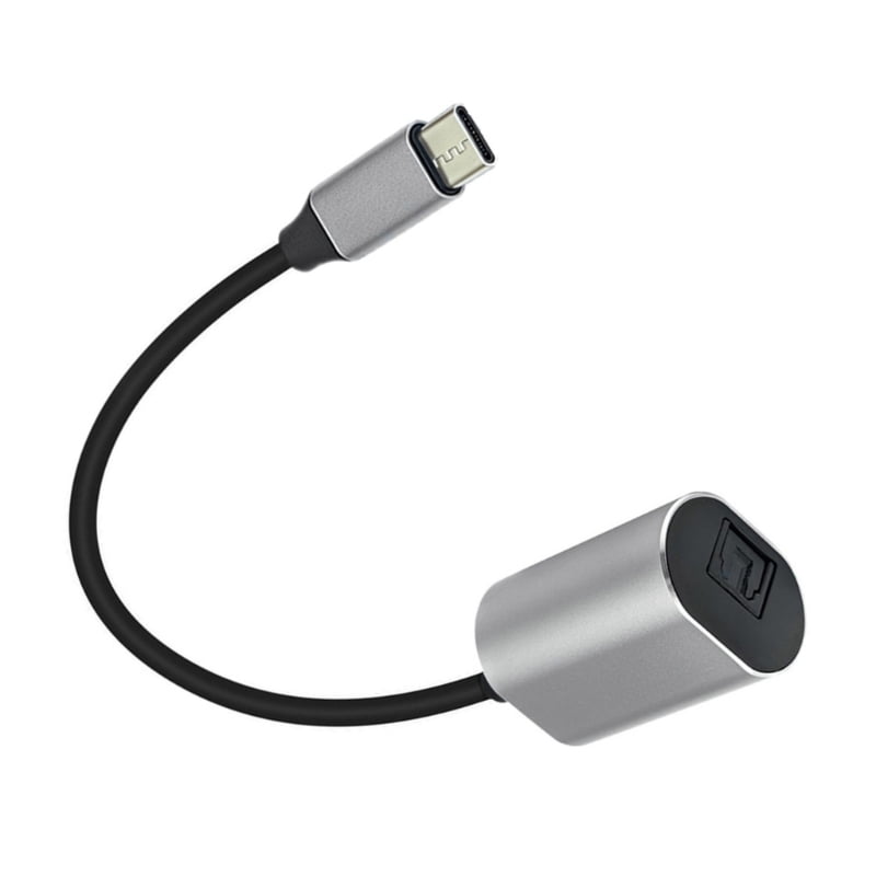USB C To SPDIF Female Converter Analog To Digital Sound Adapter Cable ...