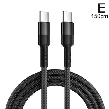 USB-C / Type-C to Type-C Charger Cable For Fast Data Sync Charging High ...