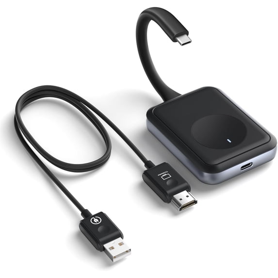 USB-C Transmitter and Receiver Kit, Portable USB-C to HDMI Extender ...