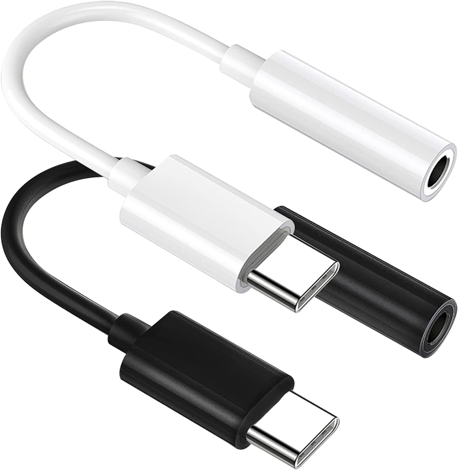 USB C Type C to 3.5mm Headphone Earphone Jack Adapter Aux Audio Adaptor ...