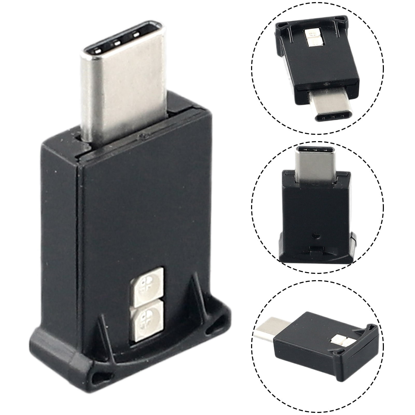 USB-C Type-C LED Interior Light Neon Atmosphere Ambient Lamp For Car ...