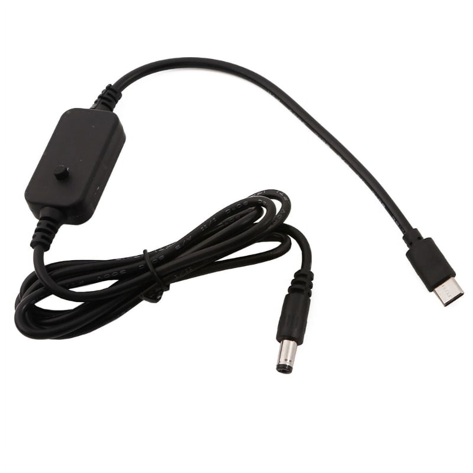 USB C Type C to 5.5x2.1mm 5V 9V 12V 12V 20V Adjustable PD Power Cable ...