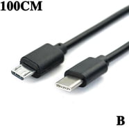 Durable 3.3ft (1m) Micro USB Data Cable, Fast Charging/Data Sync Cable ...