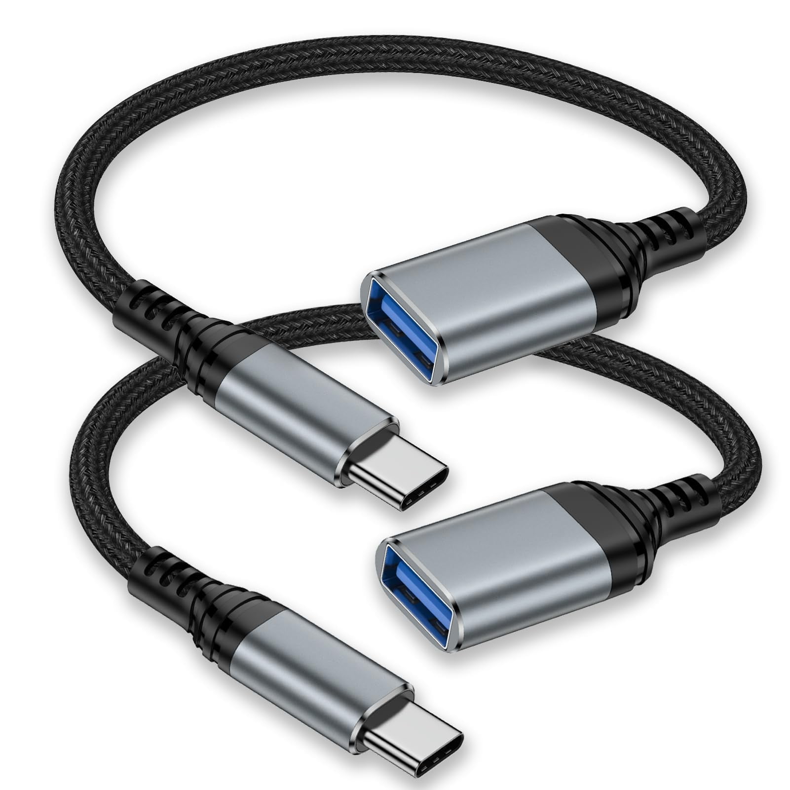 USB C to USB Adapter - 5Gbps [2 Pack] USC 3.0 OTG Adapter for Android ...