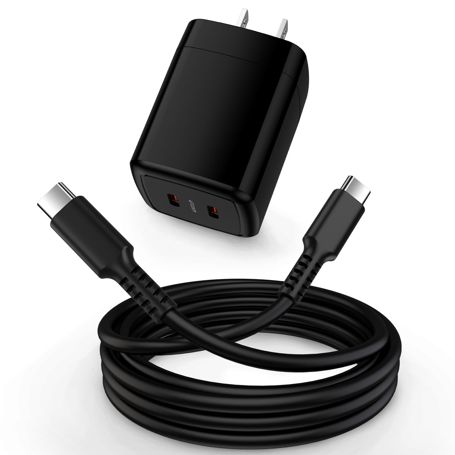 USB C Wall Charger, Hootek 40W Type C Charger Block with 6FT Charging ...