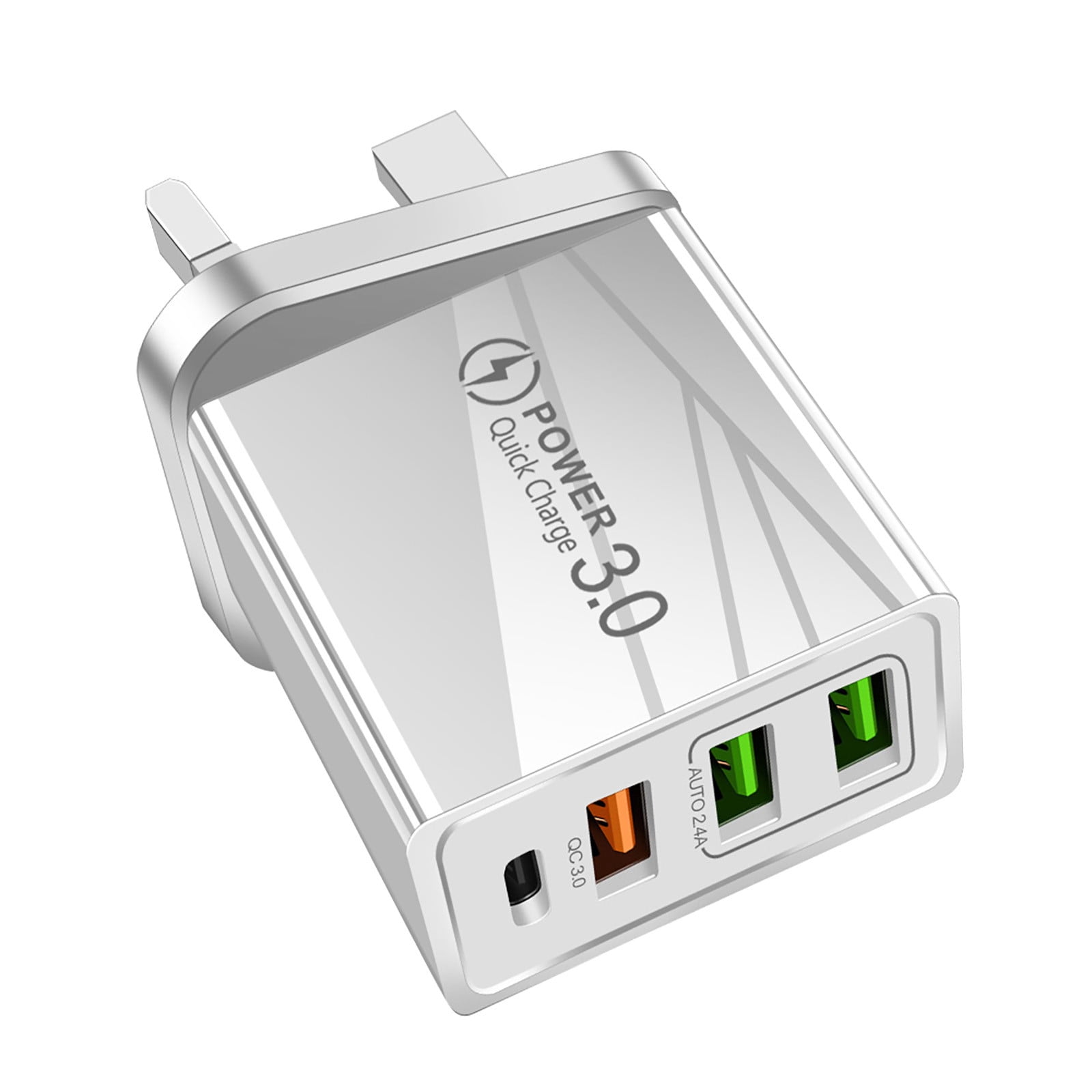 USB C Wall Charger UK USB C Charger,QC3.0+PD20w Fast Charger UK Travel ...
