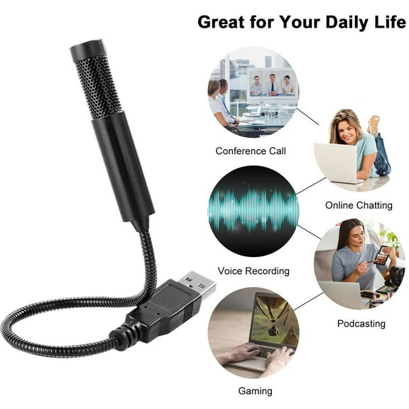 BEACN Dynamic USB C Gaming and Podcast Microphone with RGB Lighting and ...