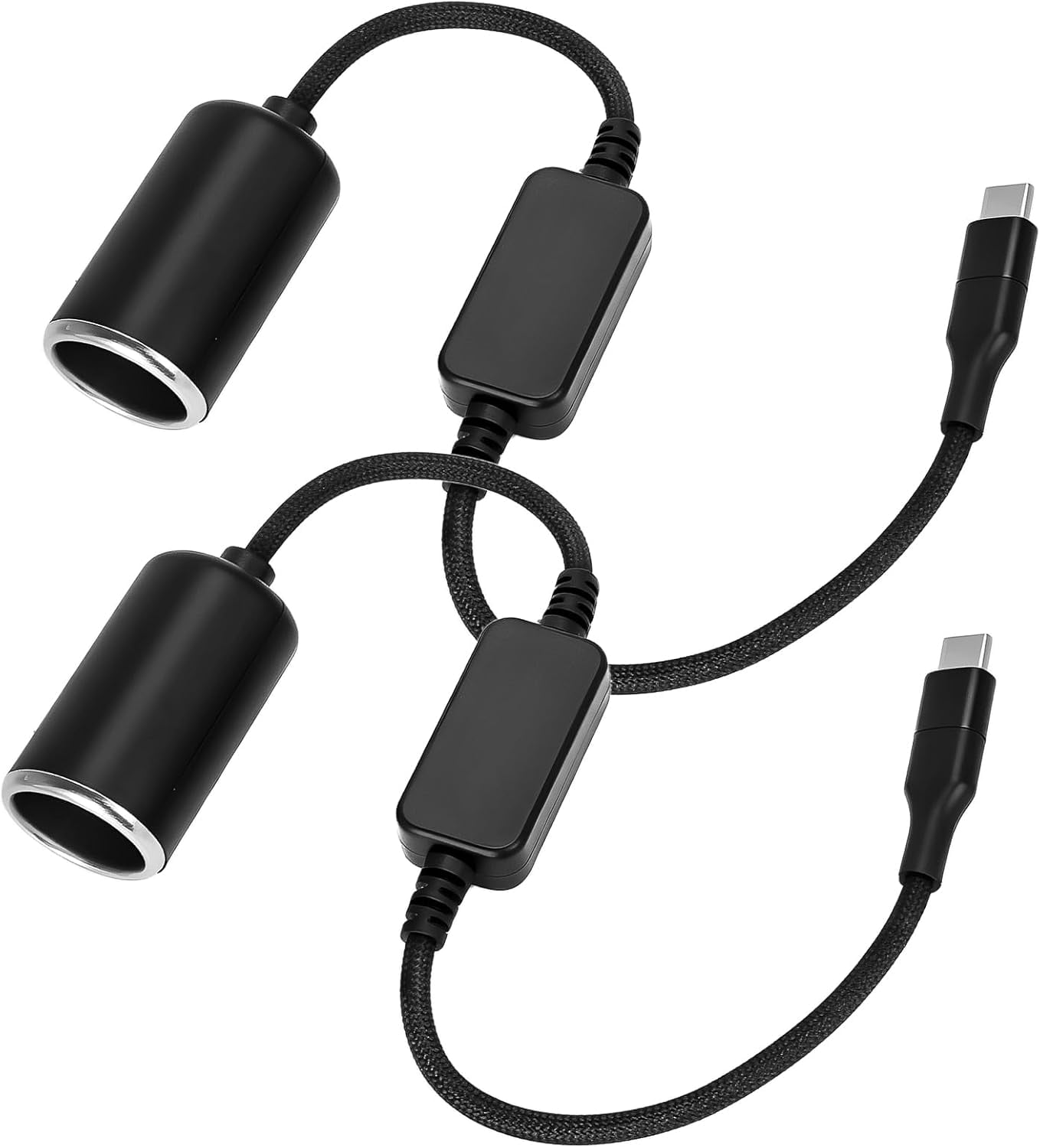 USB C to 12V Adapter, USB C to 12V ，Type C Male to 12V Cigarette ...