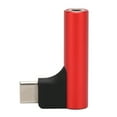 Usb C To 35mm Sound Headphone Jack Adapter Type C Aux Dac Stereo Mic Hifi Right Angle Dongle