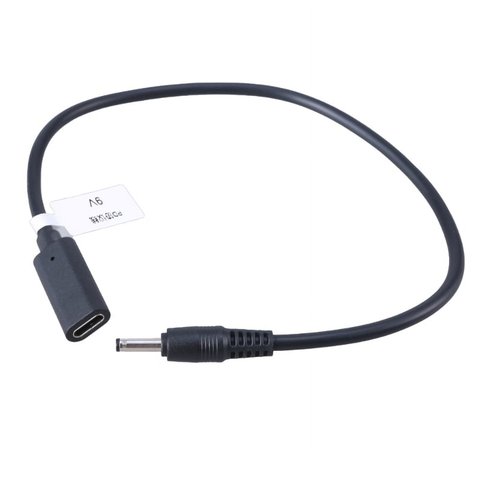 USB C to 3.5x1.35mm Power Cable Female to Male Connectors Adapter Cord ...