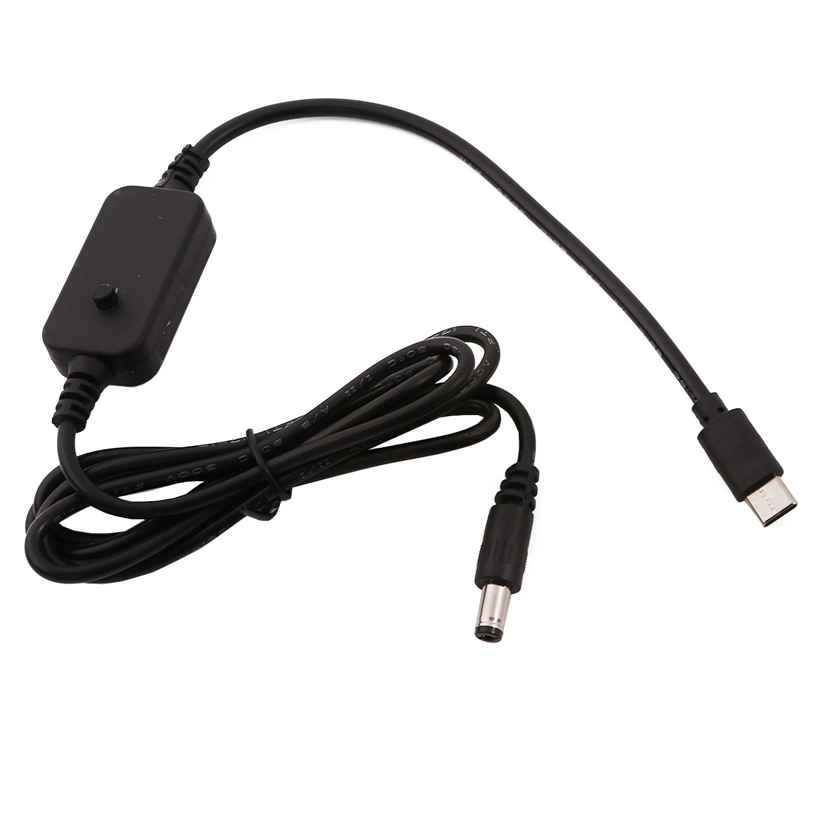 USB C to 5.5x2.1mm 5V 9V 12V 12V 20V 3A Adjustable Voltages Cable with ...
