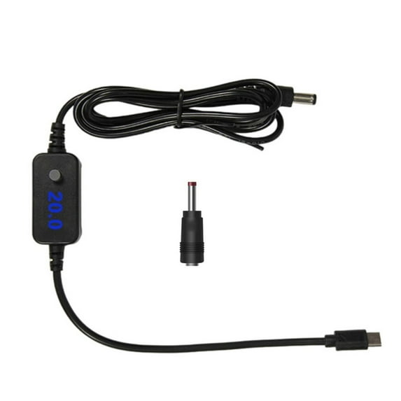 USB C to 5.5x2.5mm Adapter Cable with 3.5mm Connector Type C Power ...