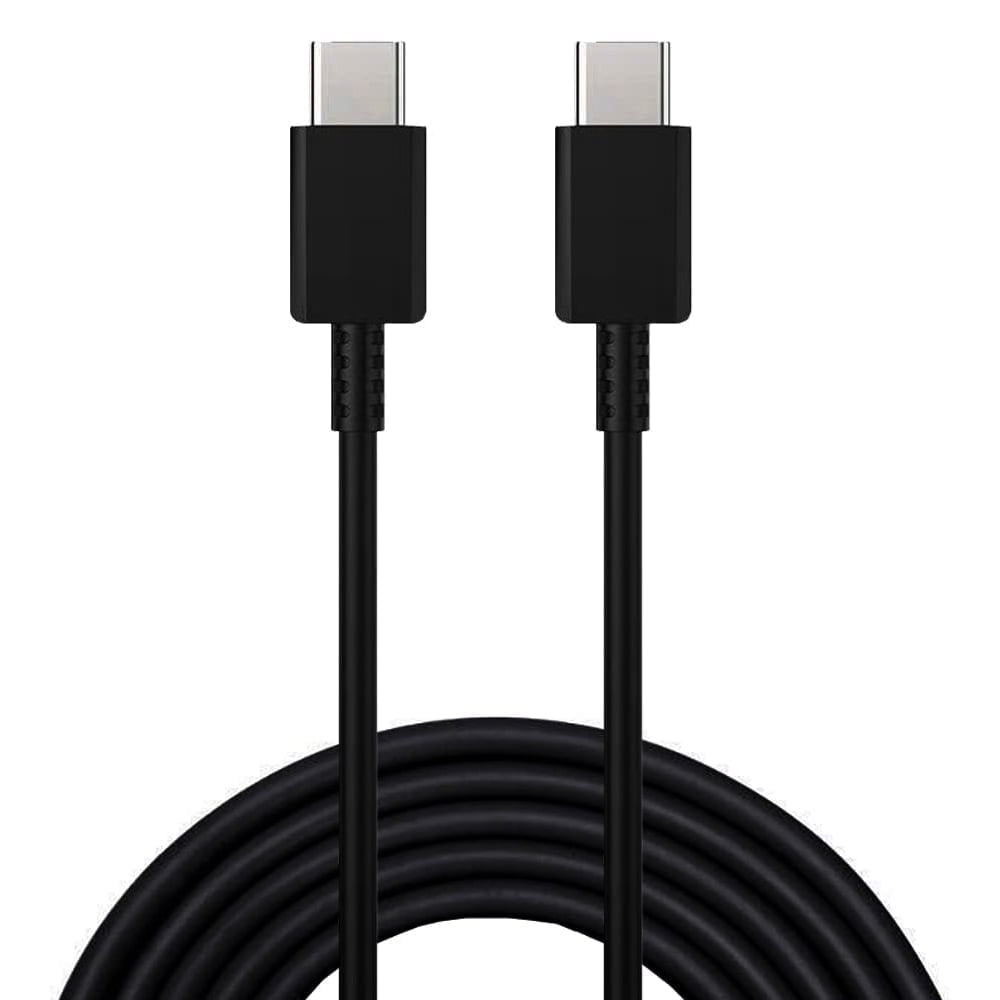 Samsung 25W Super Fast USB-C to C Charging Cable Replacement - Black ...