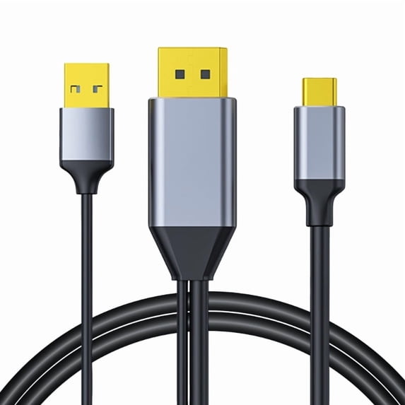 USB C to Cable 4K@60Hz Type C to 2K 144HZ Cable for Laptop Tablet ...