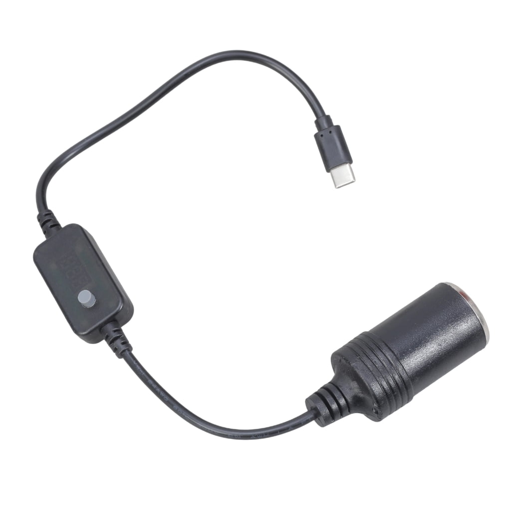 USB C to Cigarettes Socket Adapter Cable 5V to 20V for Car Accessories ...
