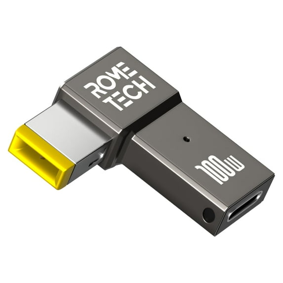 USB C to DC Adapter, Type C to DC with Built-in PD and E-Mark Smart ...