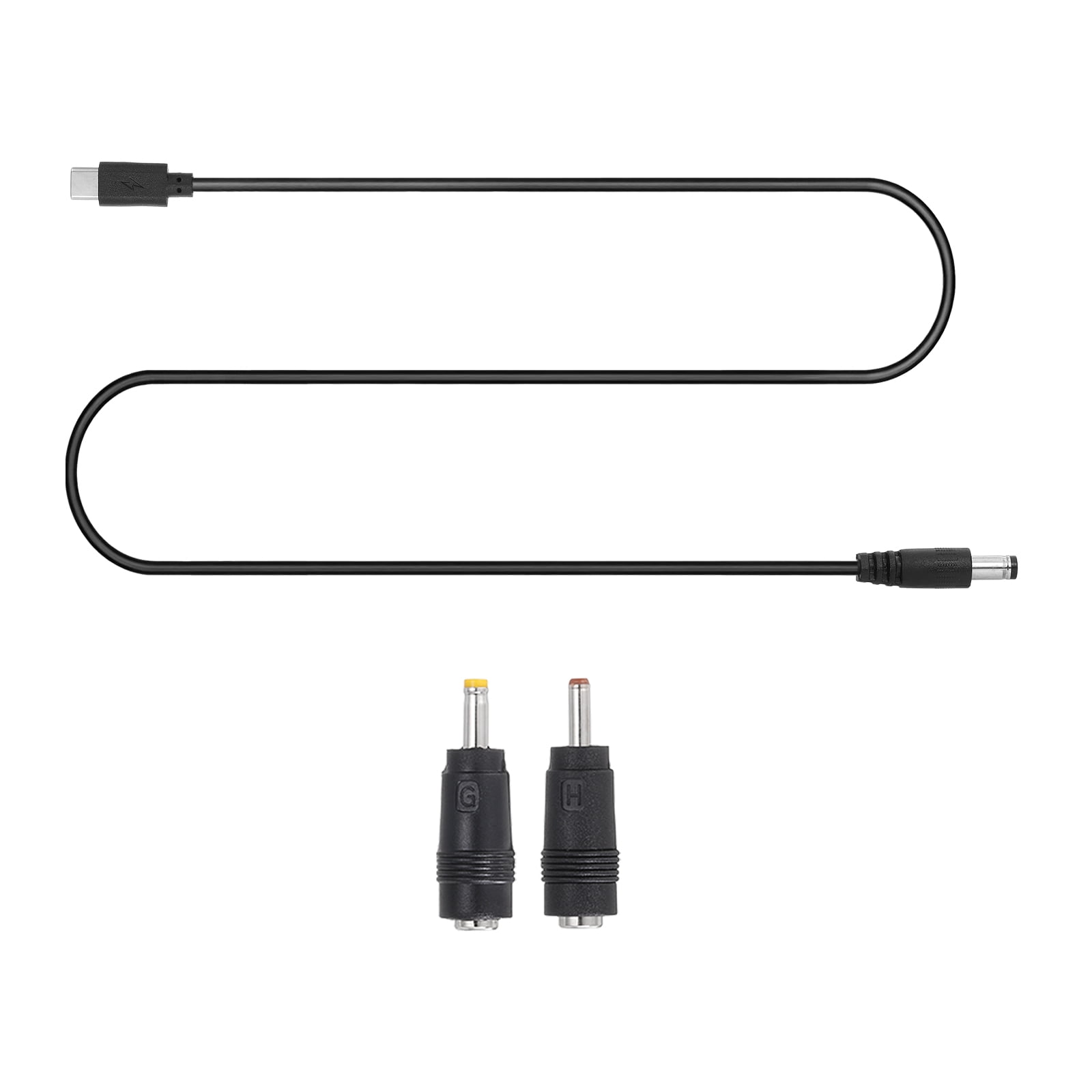 USB C to DC PD Adapter with 2 Connector Tips, 1m/3.3ft 20V PD Trigger ...