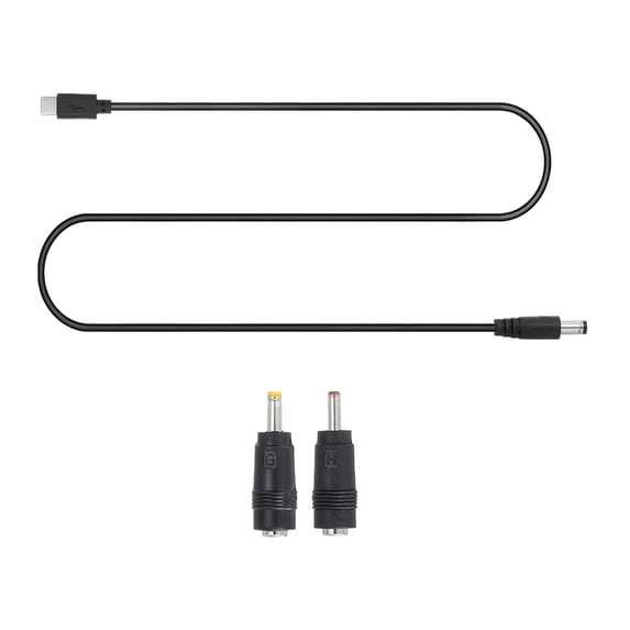 USB C to DC PD Adapter with 2 Connector Tips, 1m/3.3ft 9V PD Trigger ...