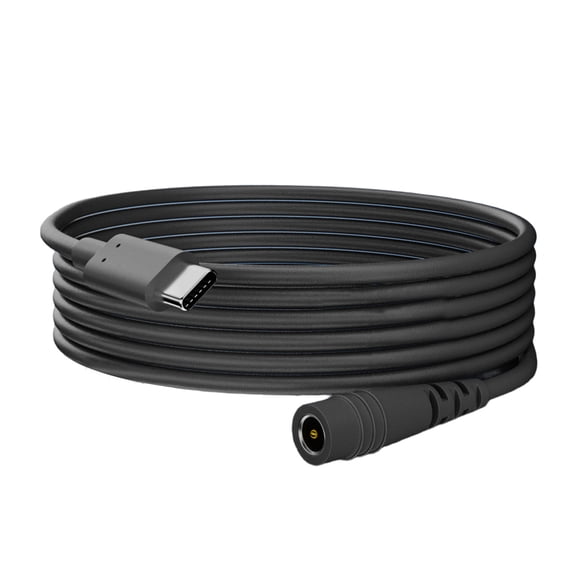 USB C to DC5.5mmx2.1mm Adapter Extension Cable PD100W Fast Speed ...