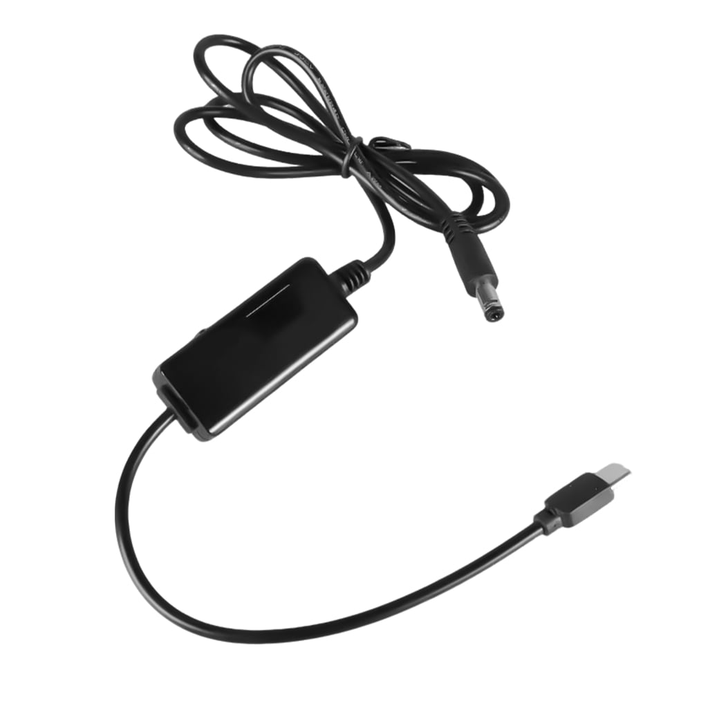 USB C to DC5.5x2.1mm PD Adapter Cable Cord Adjustable Voltages 5V 9V ...