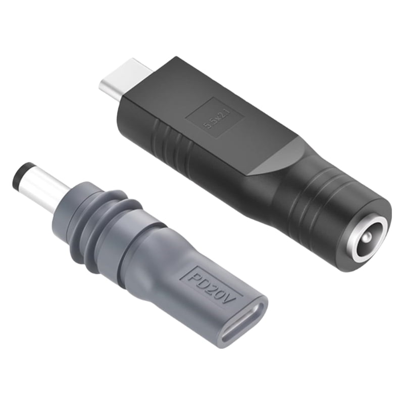 USB C to DC5521 Power Adapter for 20V Input Type C Connector Supports ...