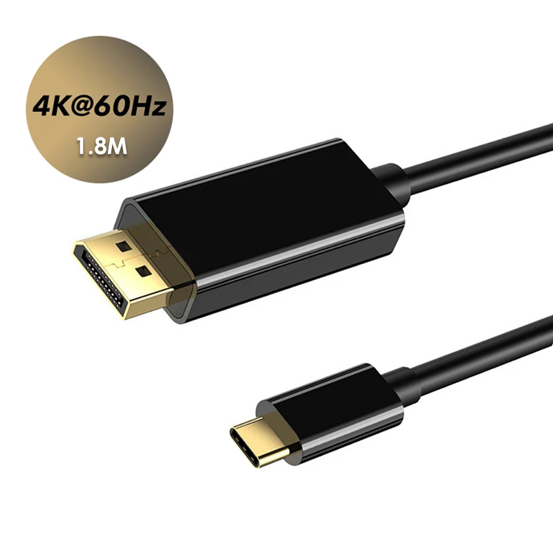 USB-C to DisplayPort Cable 8K@60 DP Type C 3.1 to 4K 120Hz Display port ...