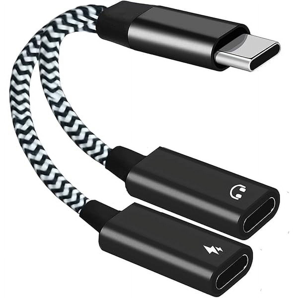 USB C to Dual USB C Female YJJSKEJIo Type C Connector Headphone and ...
