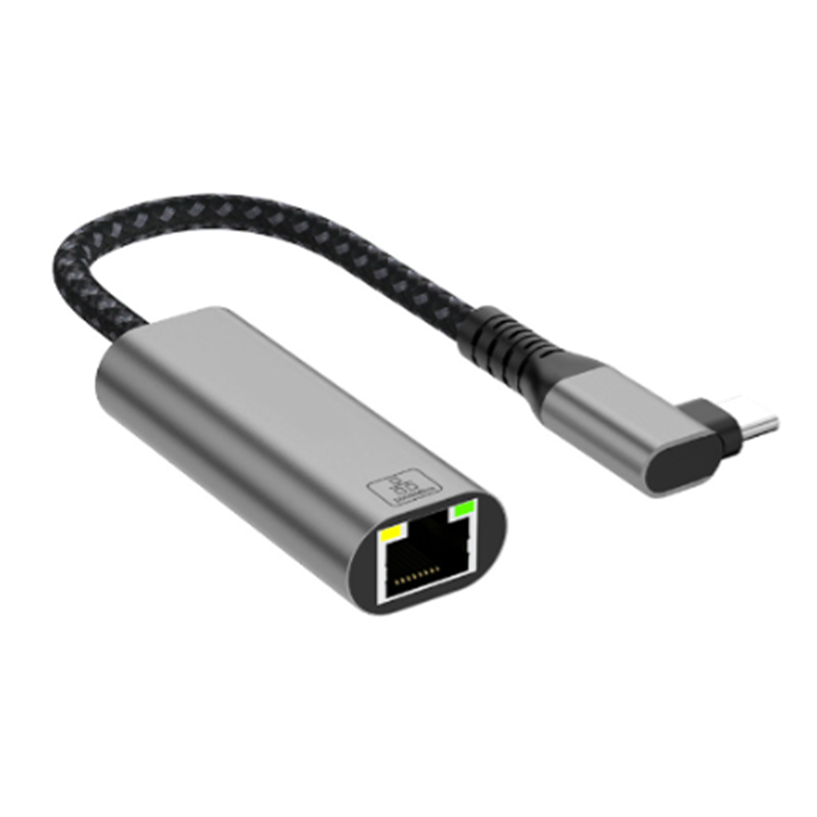 USB C to Ethernet Adapter 90 Degree Angle Type C to RJ45 Gigabit ...