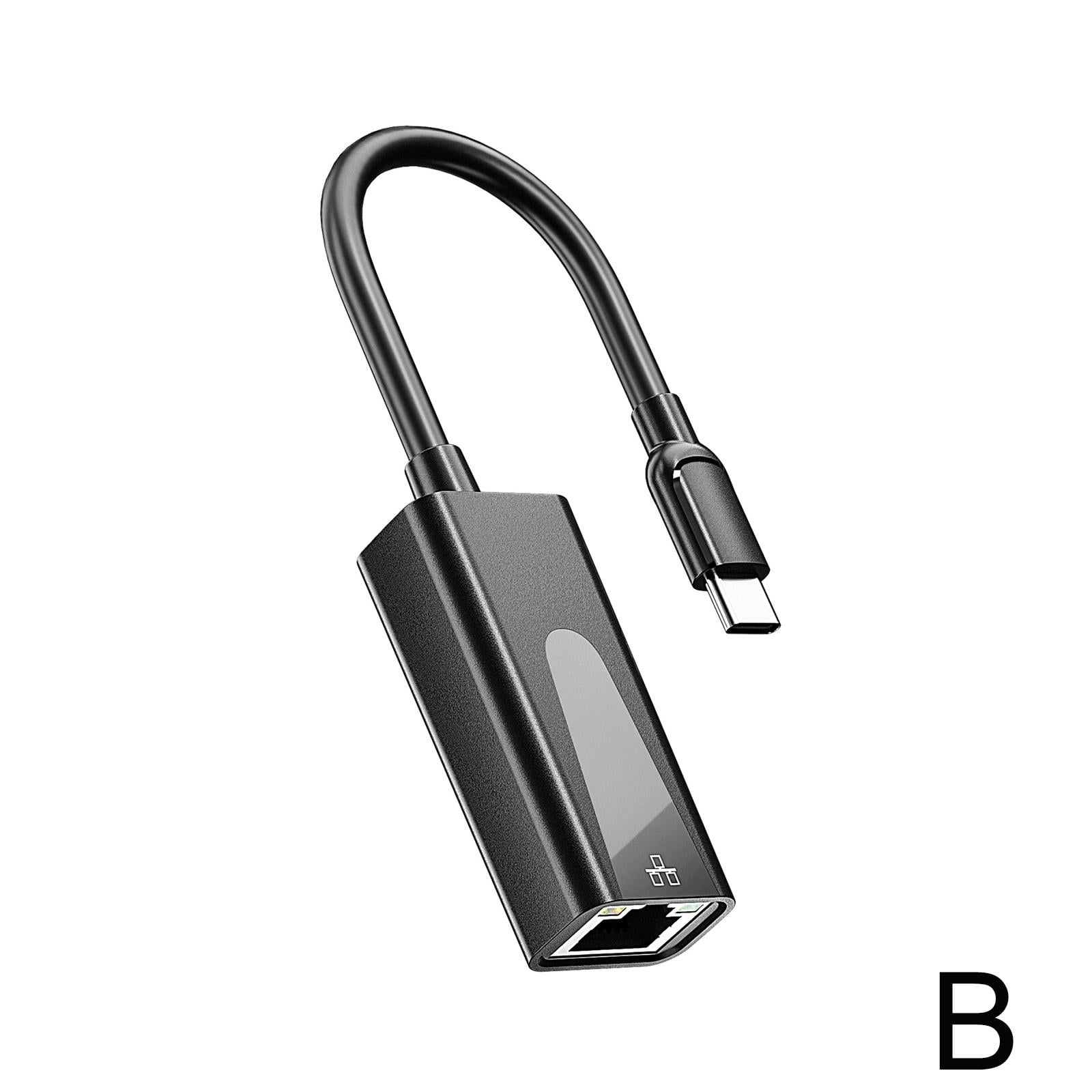 USB C to Ethernet Adapter Type-C 3.0 to RJ45 Network Gigabit 100 ...