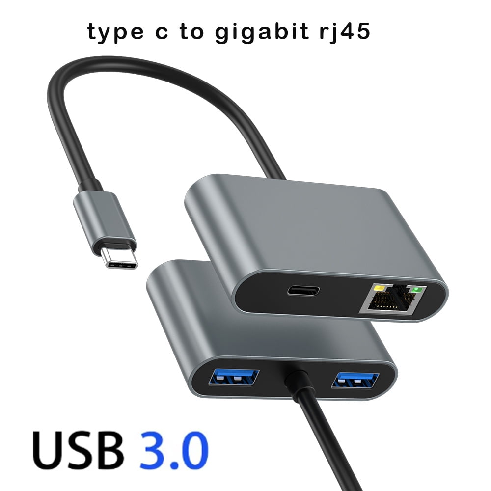 USB C to Ethernet Adapter Type-C to RJ45 Adapter 1000Mbps Gigabit LAN ...
