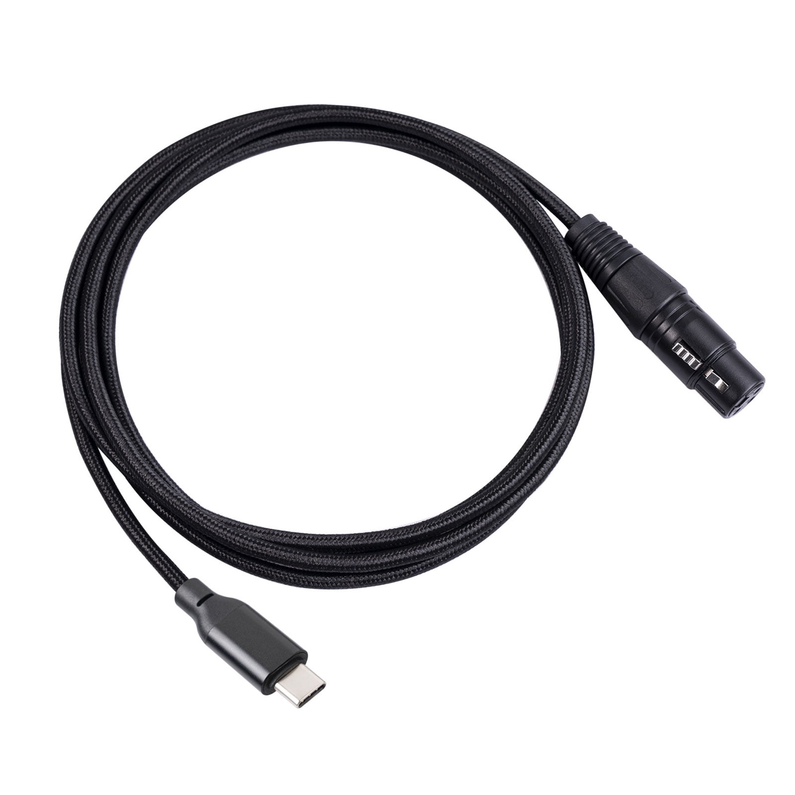 USB C to Female Cord Wire Studio Sound Quality Microphones Studio Cable ...
