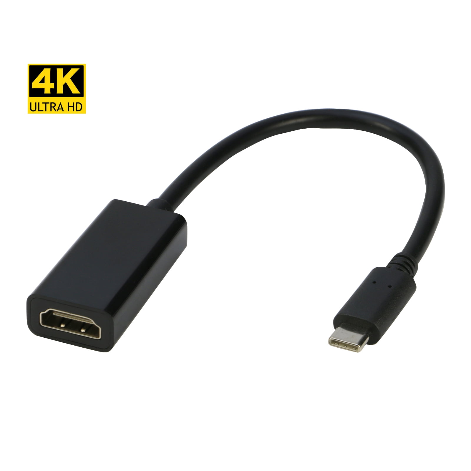 USB C to HDMI Video Adapter Cable 4K Resolution - Walmart.com