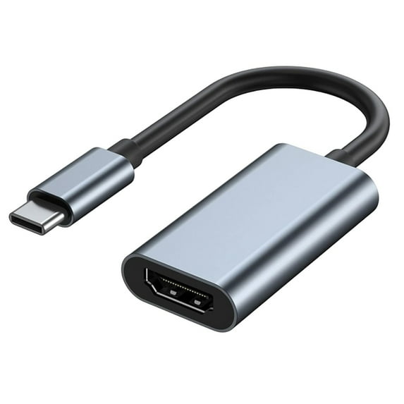 USB C to HDMIs Adapter for Monitor 4K60Hz/4K30Hz Plugs and Play ...