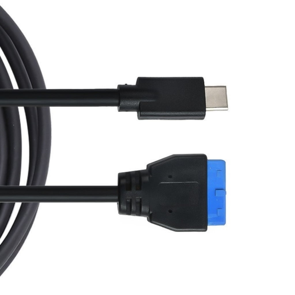 USB C to IDC20P Front Panel Header to USB C Type C Male to IDC20P ...