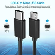 SilverStone Technology CPU01S-1800 Micro USB Cable for Smartphone / LG ...