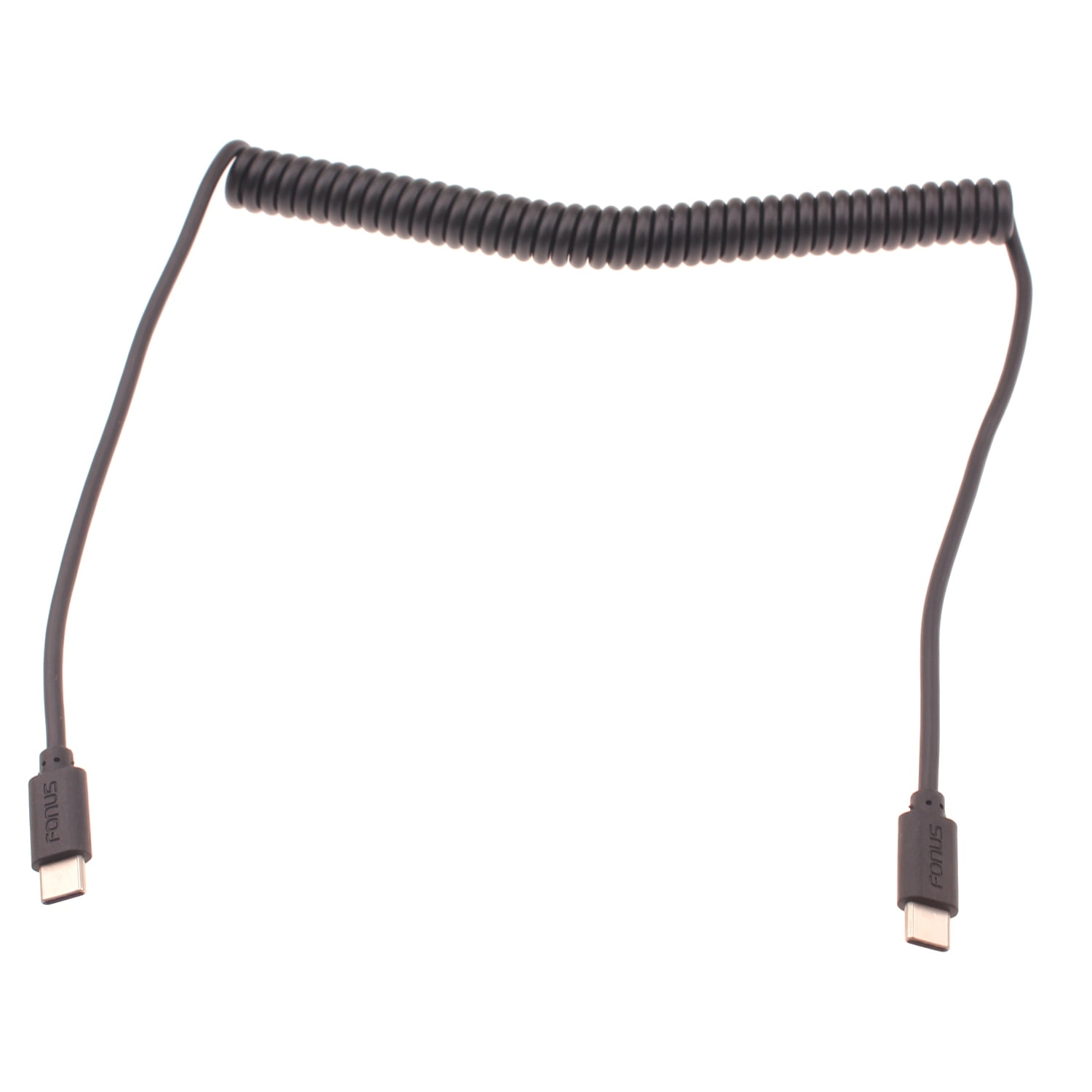 USB-C to TYPE-C Coiled Cable for TCL 50 XE NXTPAPER 5G, TCL 50 XL 5G ...