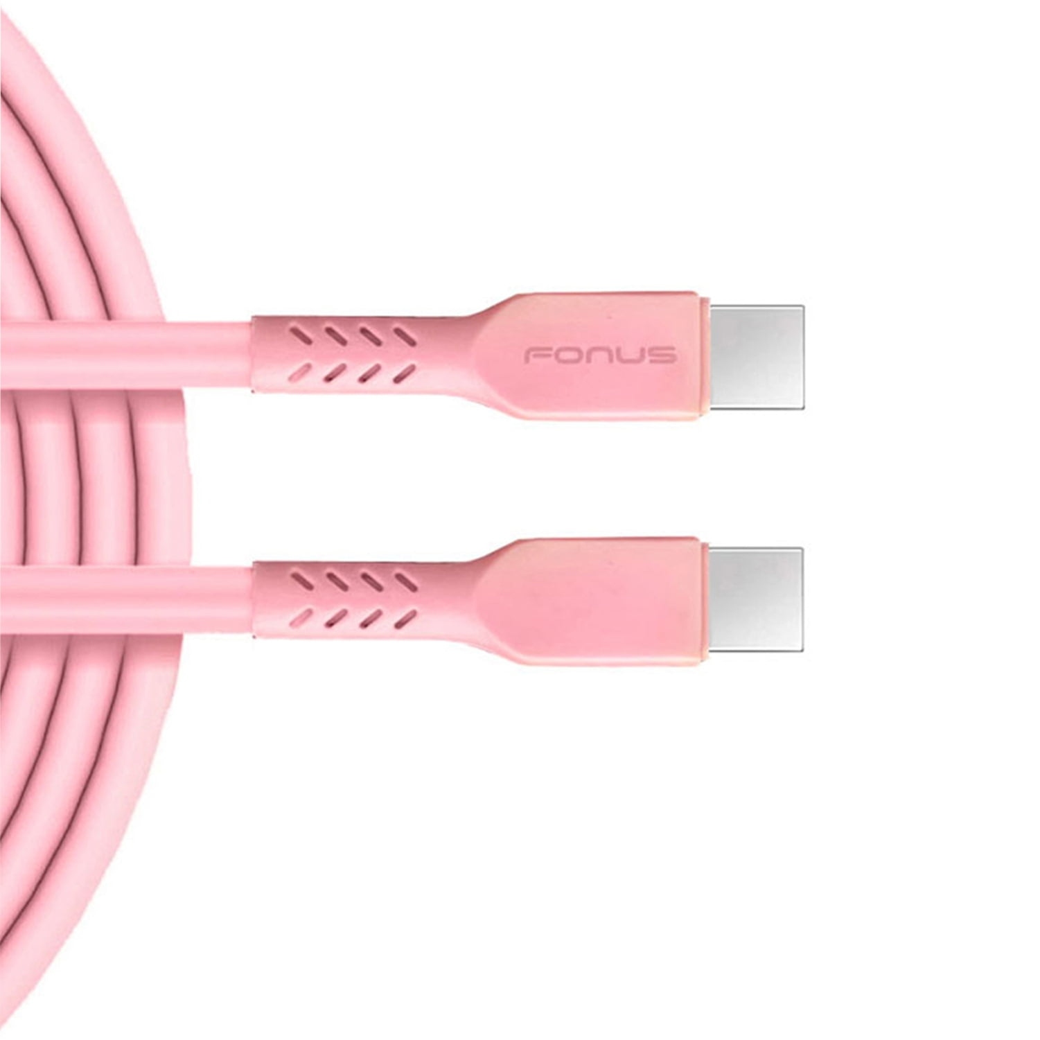 USB-C to Type-C Pink 10ft Long Cable for HMD Vibe/Skyline - PD Fast ...