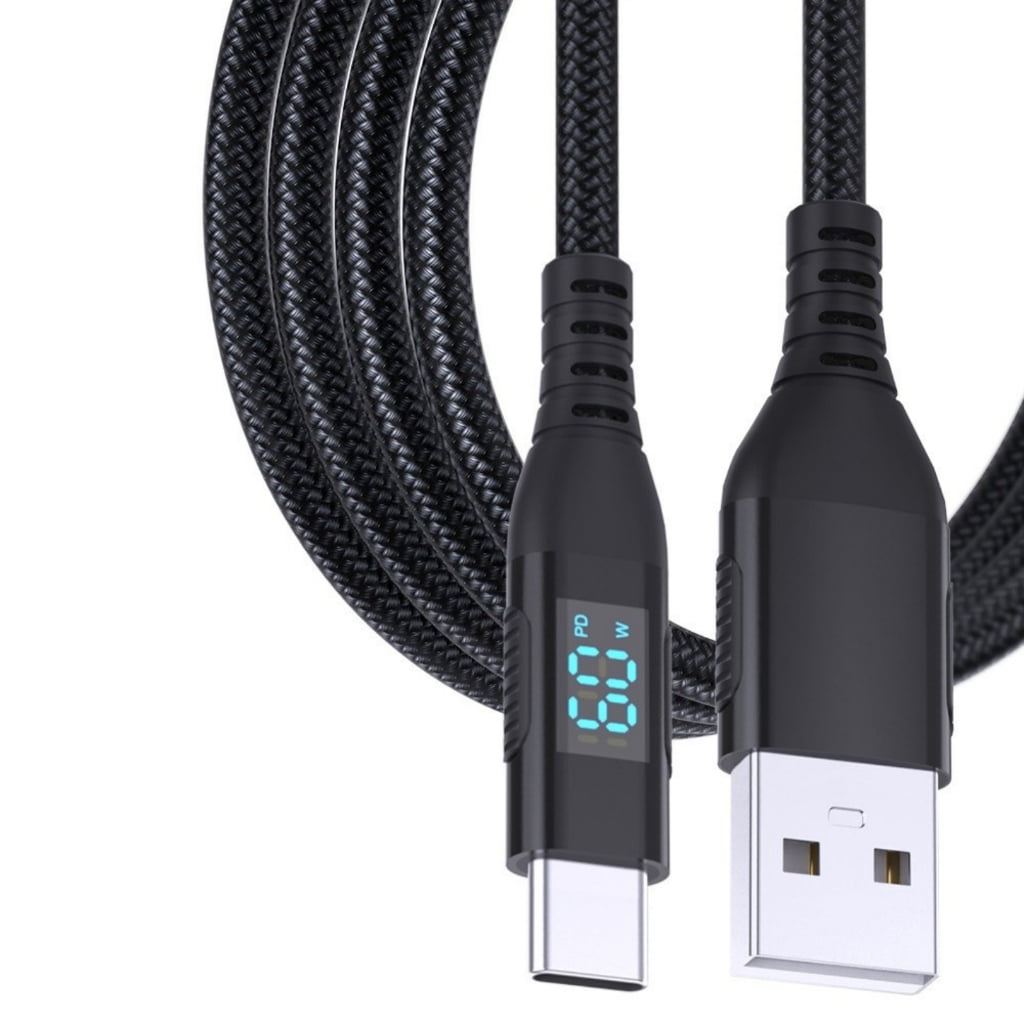USB C to USB C Cable 100W Fast Charging Cord Long USB C Cable Speed ...