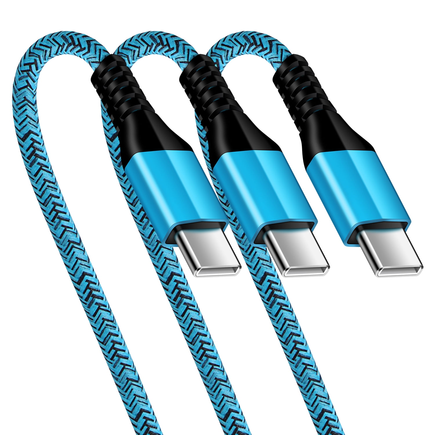 USB C to USB C Cable 6ft,HAOANO 3PACK Charging Cable 6ft USBC Type C ...