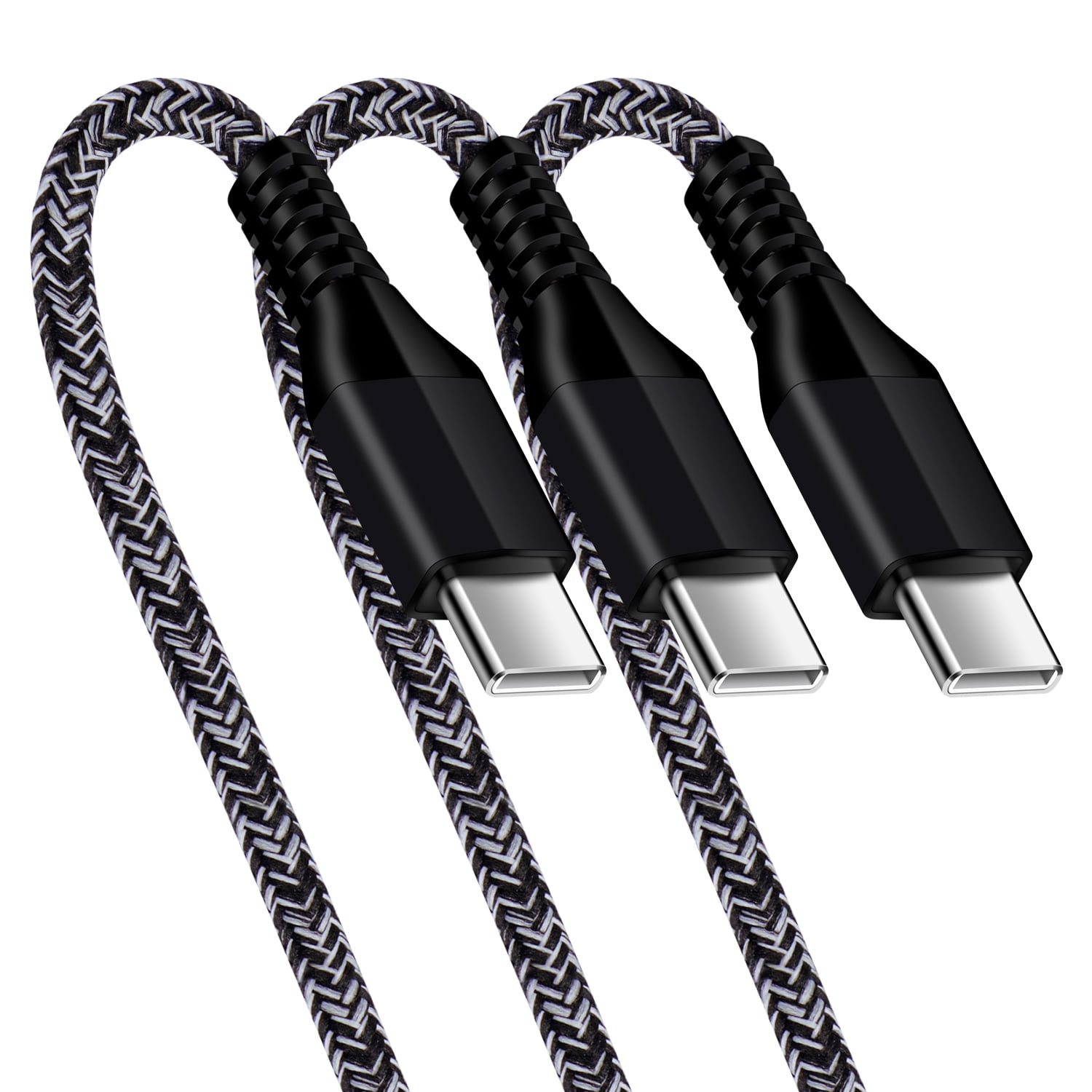 USB C to USB C Cable 6ft,HAOANO 3PACK Charging Cable 6ft USBC Type C ...