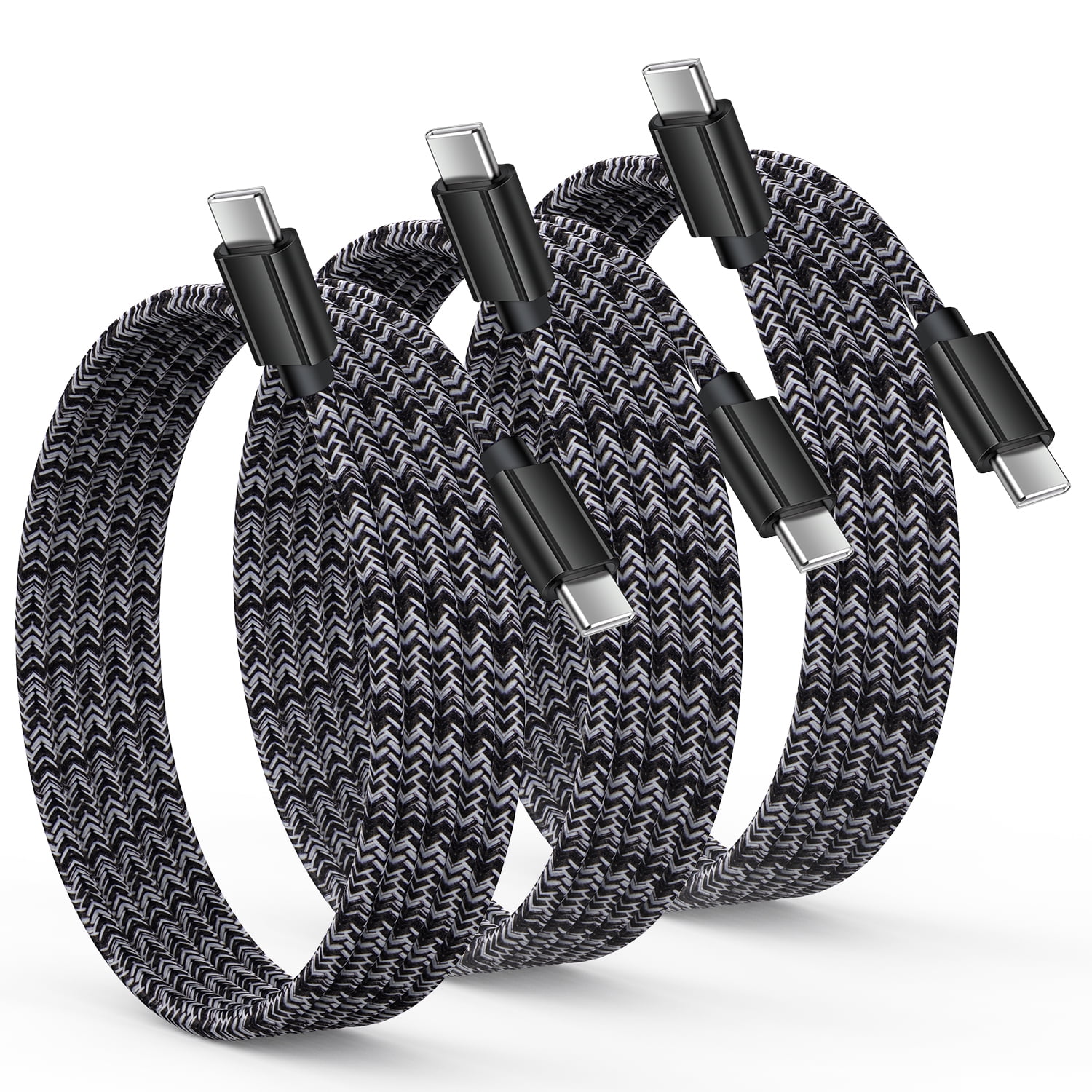 USB C to USB C Cable 6ft,HAOANO 3PACK Charging Cable 6ft USBC Type C ...