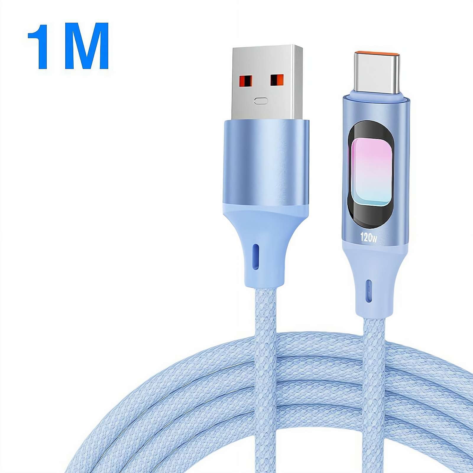 USB C to USB C Cable, Luminous Fast Charge Cable for lPhone 15/16 Pro ...