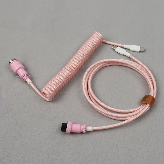 USB C to USB C Coiled Keyboard Cable for Gaming Keyboard Desktop ...
