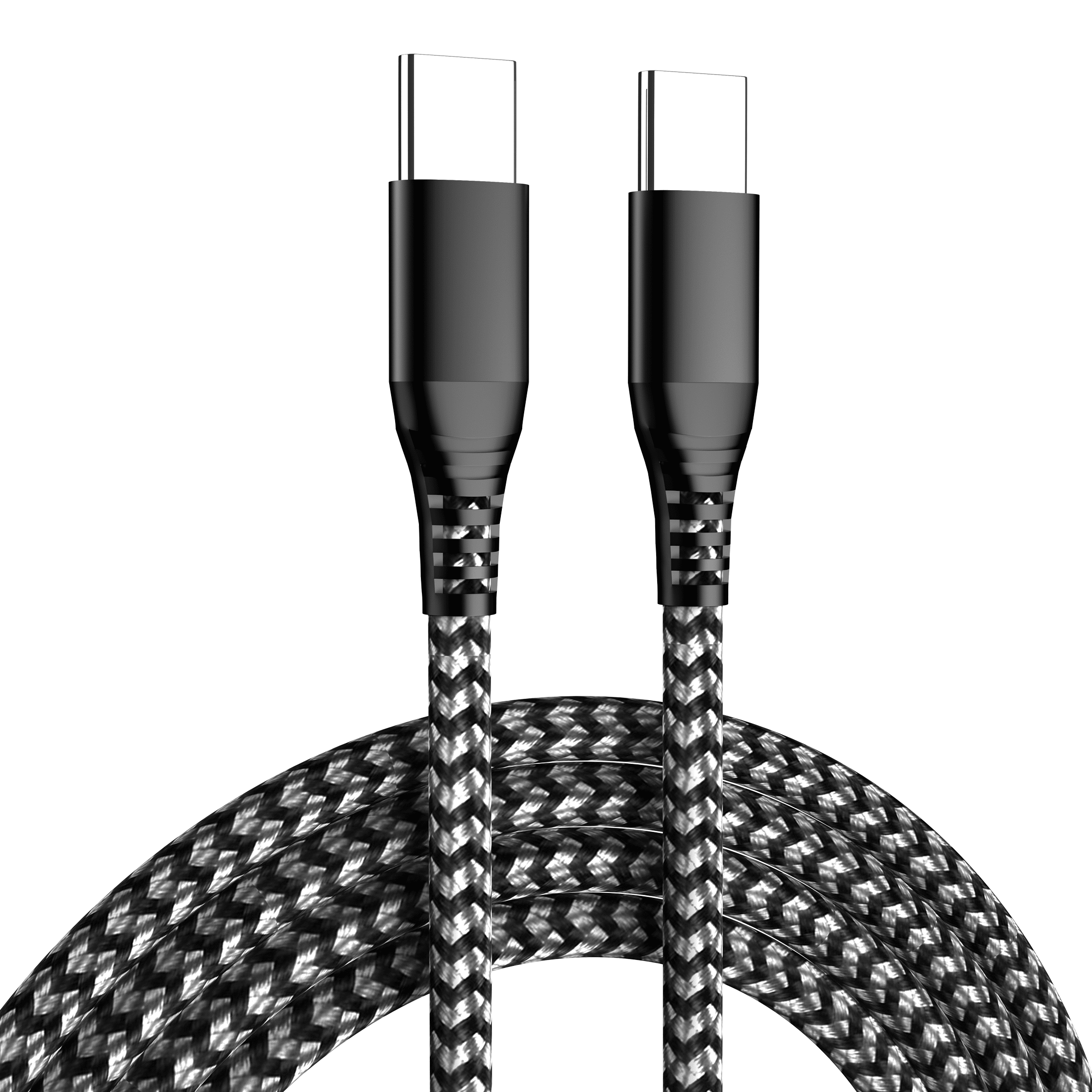 Firsting Type-C To C 6' Telephone Cable with Fast Charging, Black ...