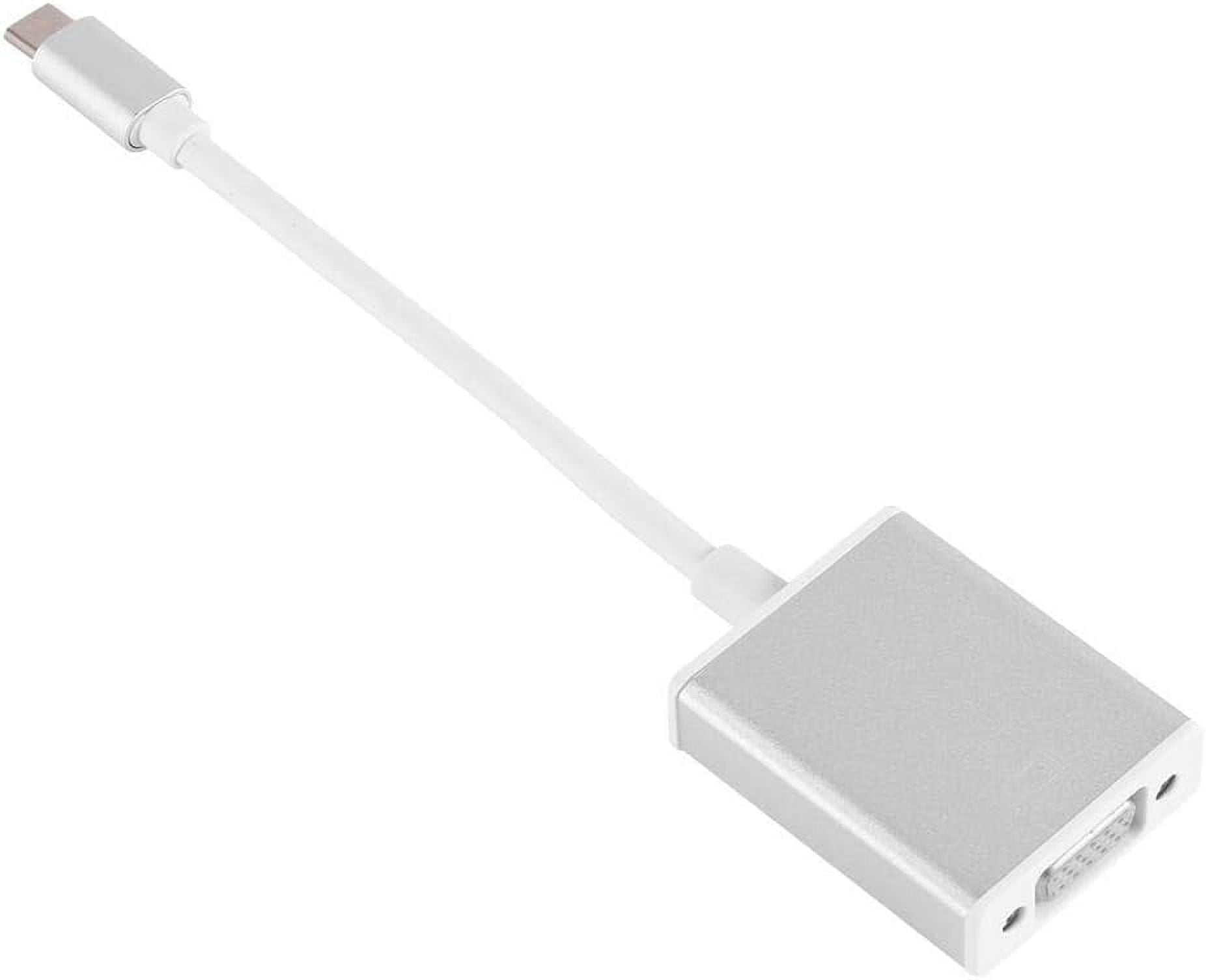 USB C to VGA Adapter, USB 3.1 10Gbps High Speed Data Rate to HDMI DVI ...