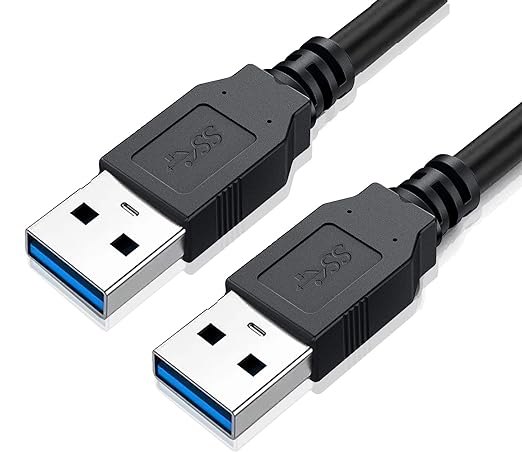 USB to USB Cable 3FT - USB 3.0 Cable USB A to USB A USB Male to Male ...