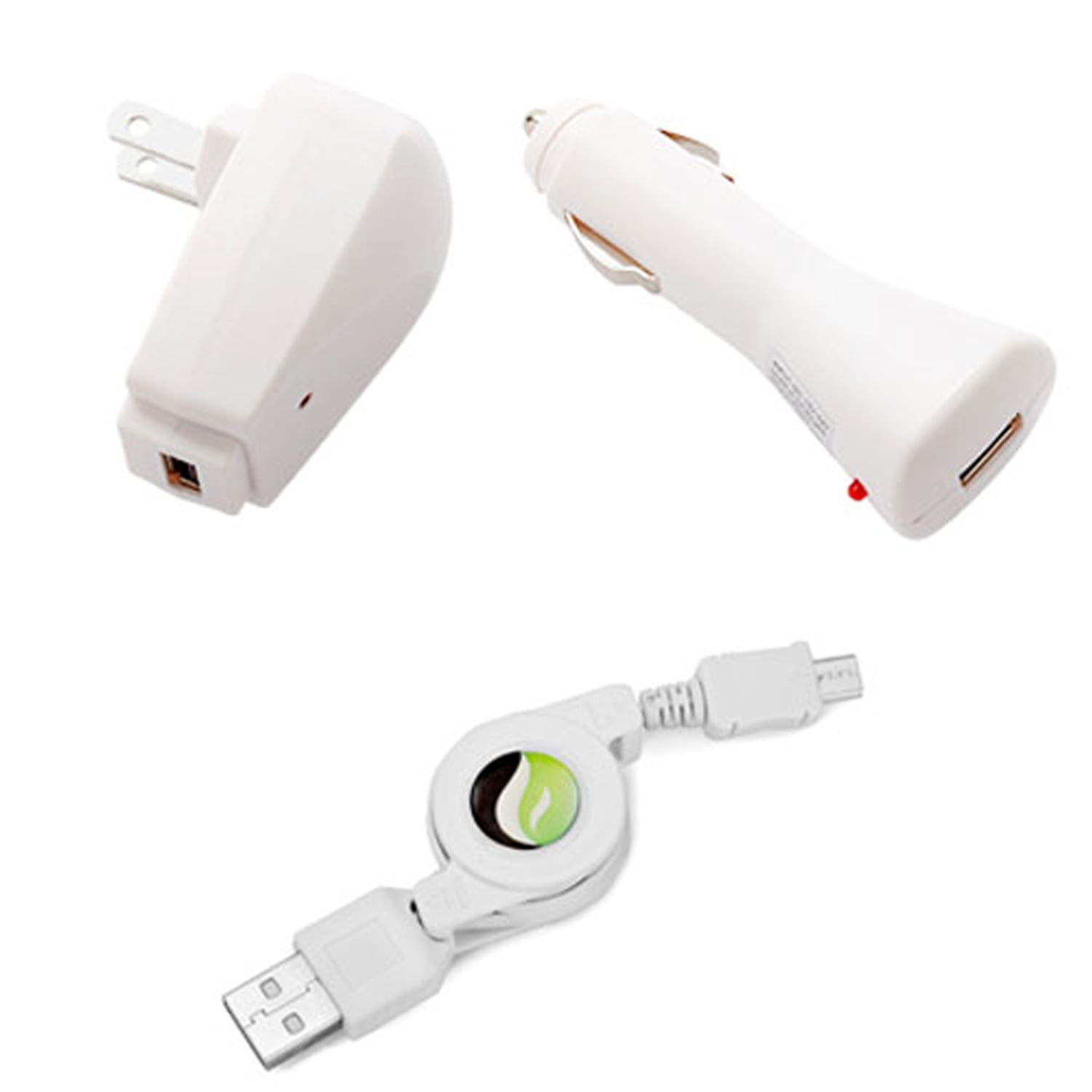 USB Cable Car Home Charger for LG K8X, Tribute Monarch, Phoenix 5 ...