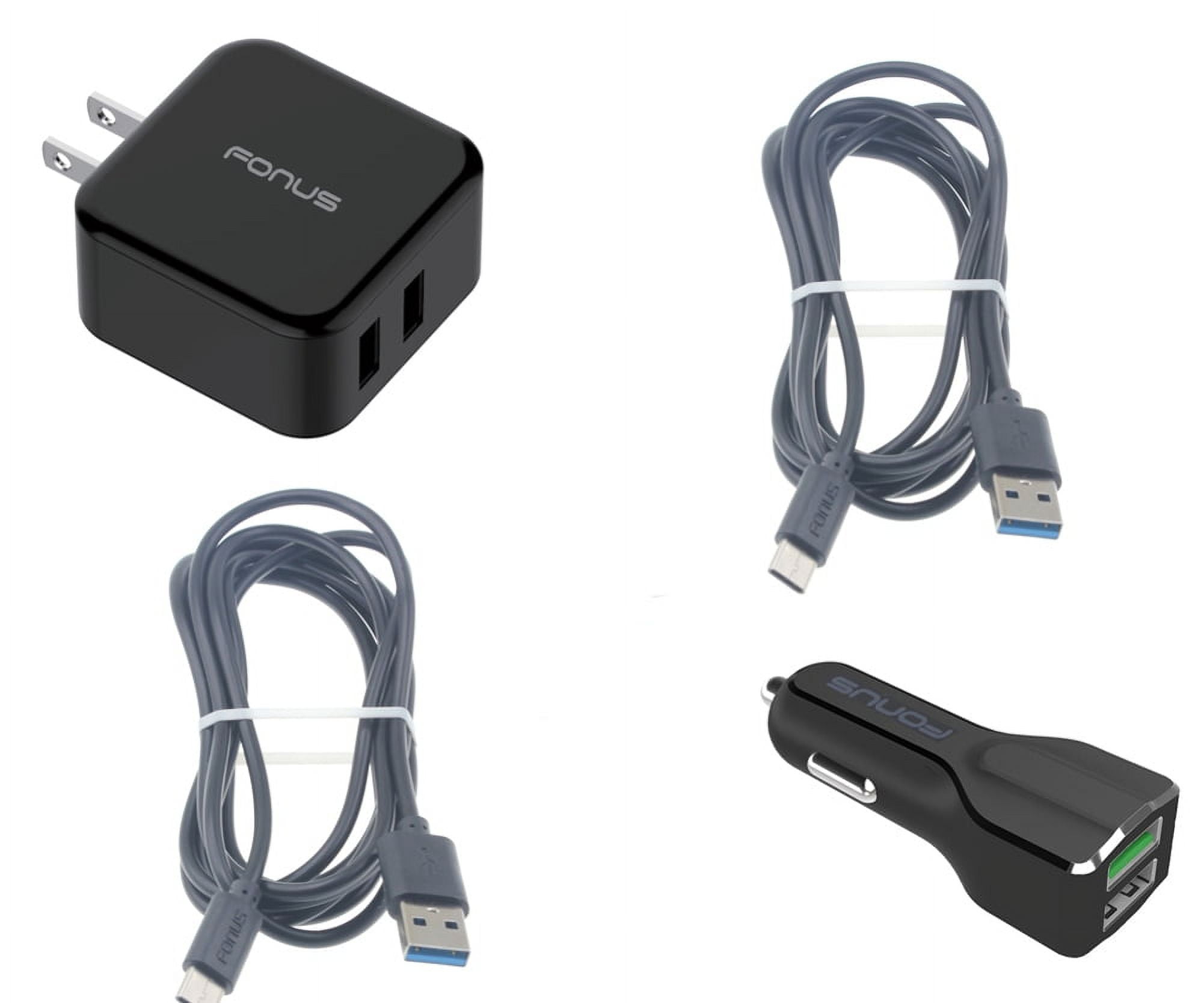 USB Cable Fast Home Car Charger for Samsung Galaxy A14 5G Phone - Type ...