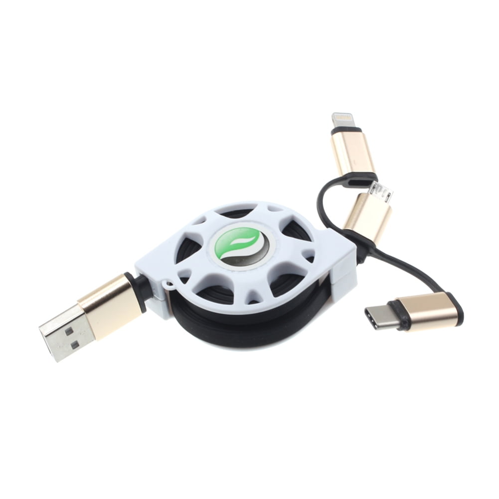 USB Cable for TCL Tab 11/NxtPaper 11 - Retractable Charger Power Cord 3 ...